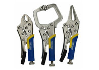 Auto Hand Tool Customized Colors Lock Plier Kit Tool 3Pcs 4&quot; 4.5&quot; 5&quot; Size Mini Locking Pliers Set